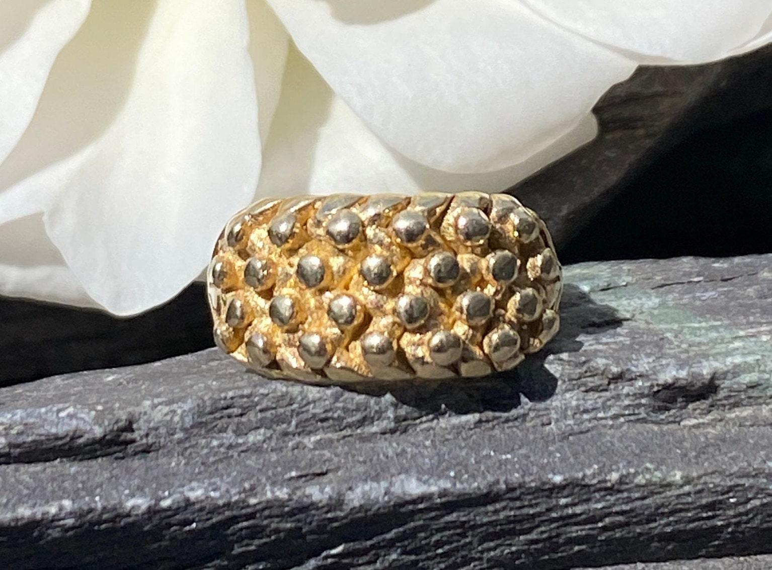 9ct gold keeper ring store