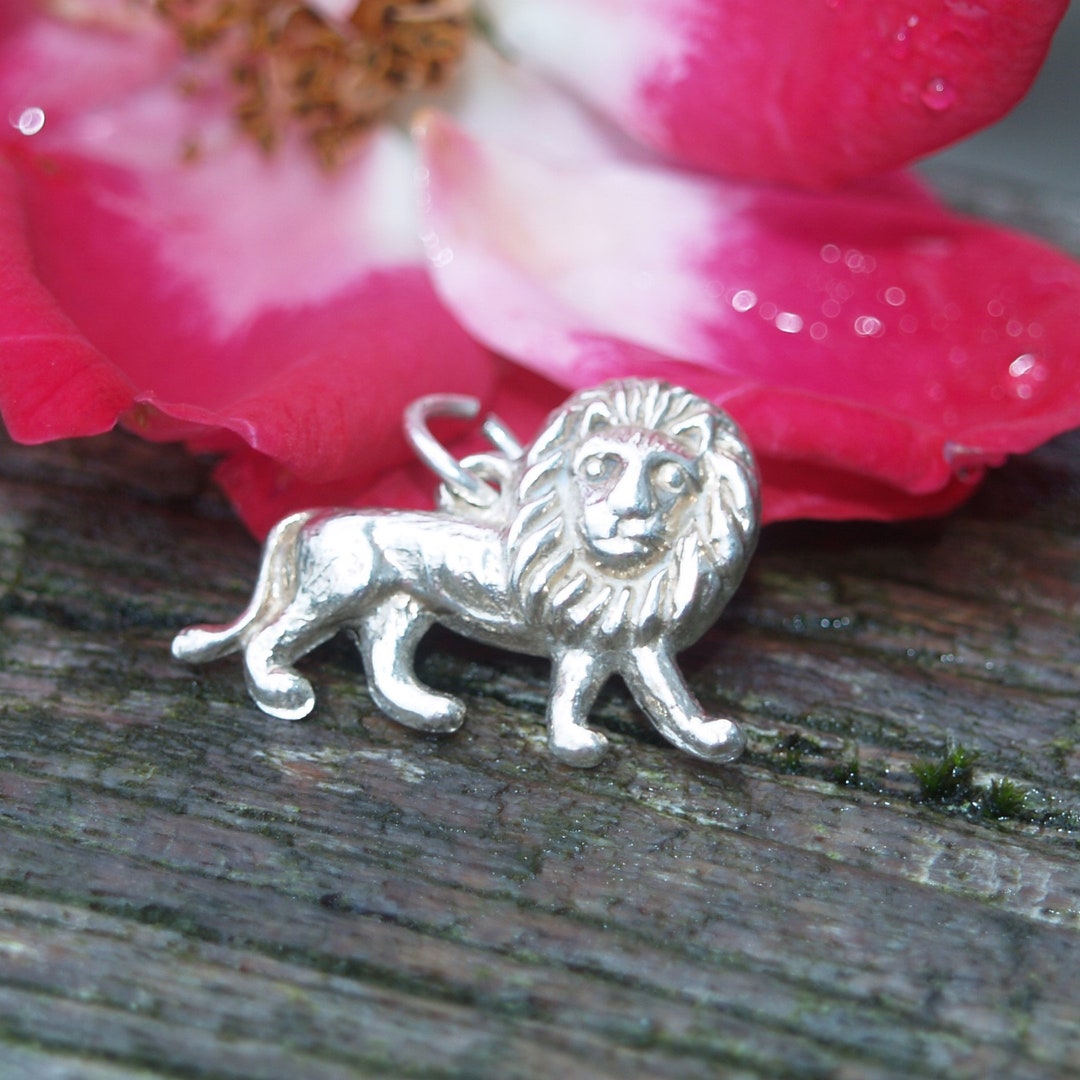 Vintage Sterling Silver Irish Lion Passant Charm/pendant. - Etsy