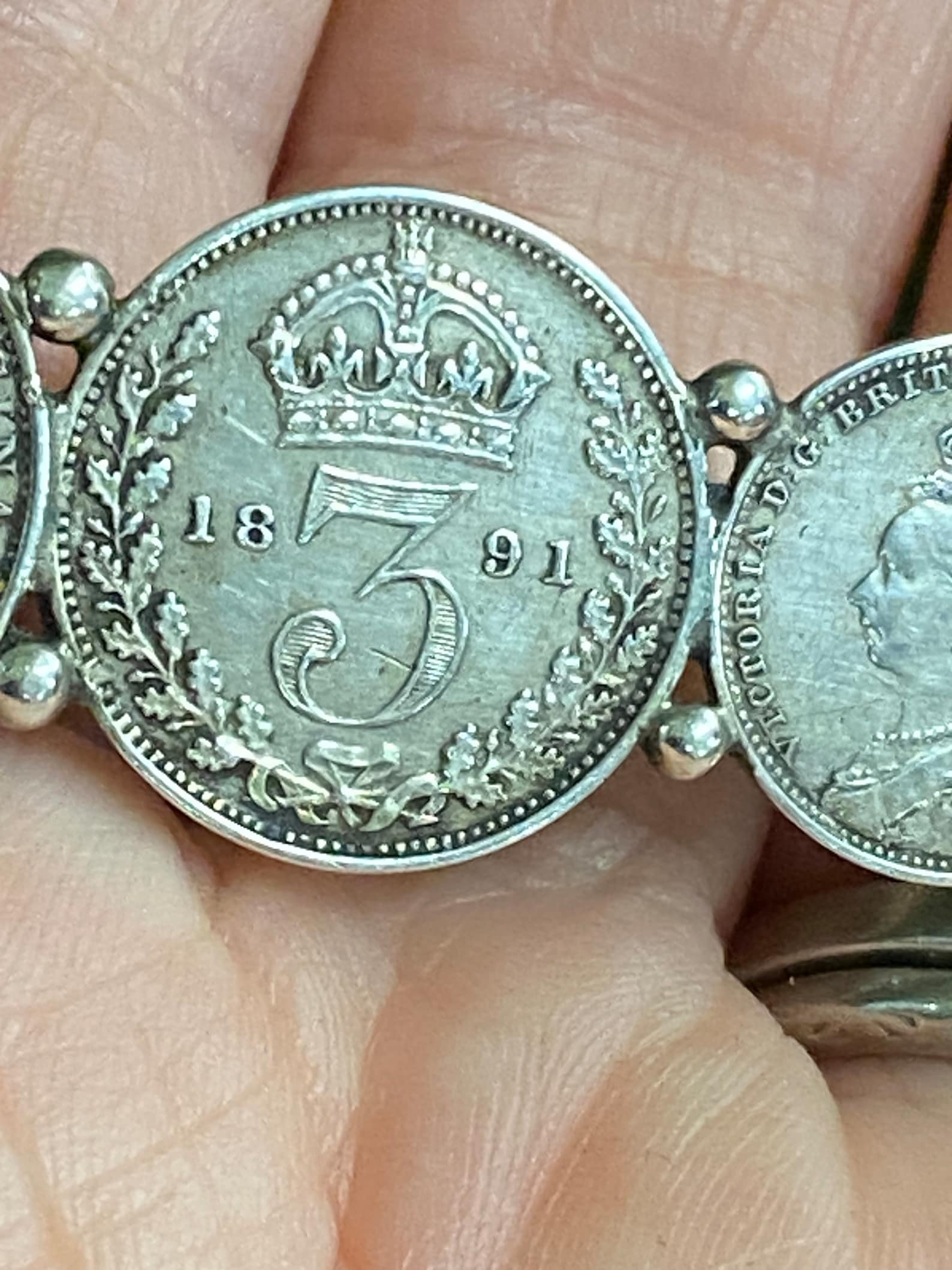 Antique Victorian Maundy Money Set Bar Brooch - Etsy