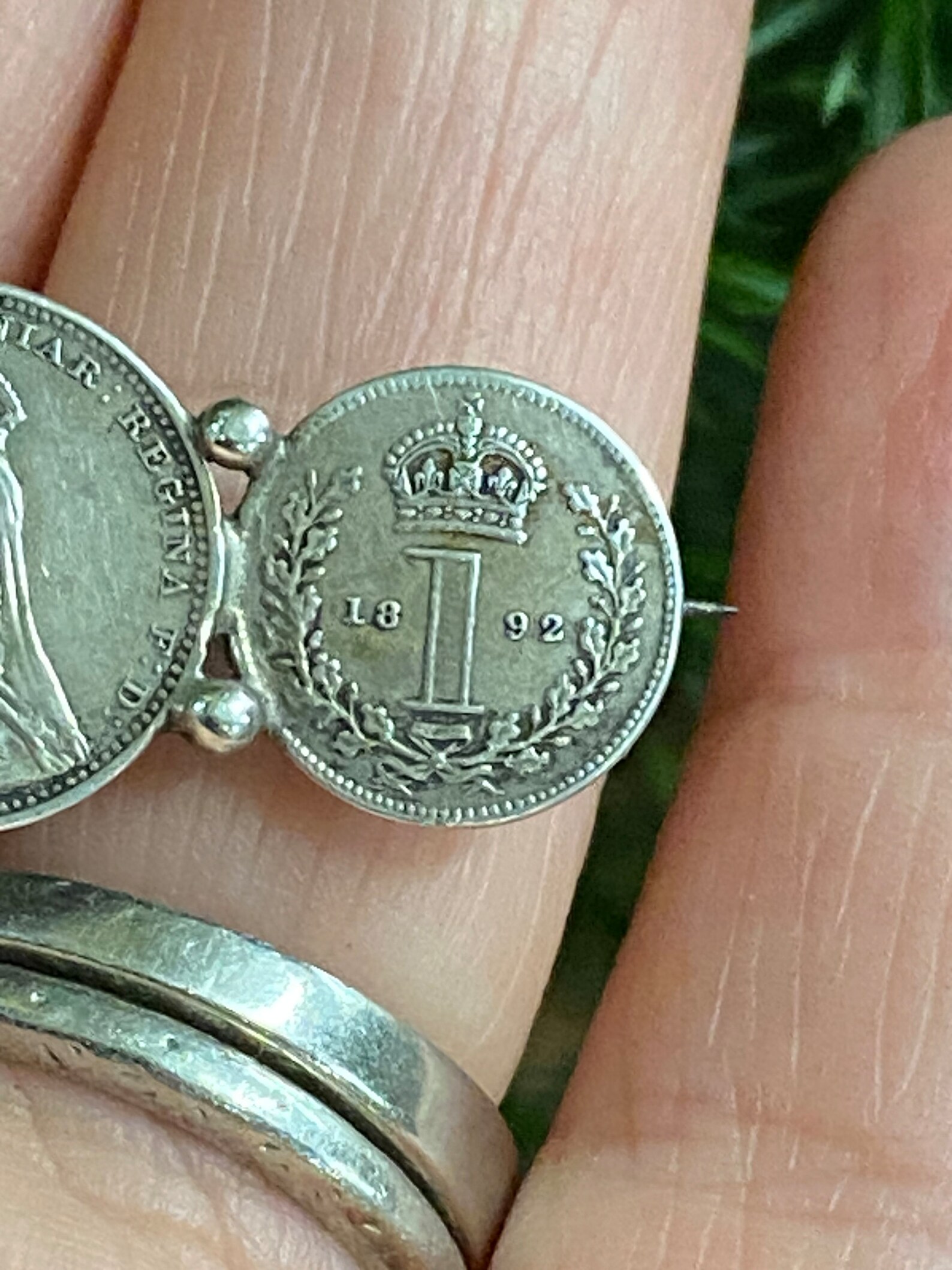 Antique Victorian Maundy Money Set Bar Brooch - Etsy
