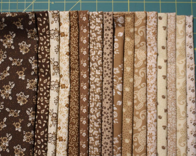 16 CUMBERLAND CIVIL WAR Reproduction 100% Cotton Quilt Fabric Fat Quarters (18x22") by Choice ...