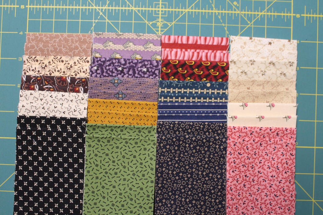 40 Jelly Roll CIVIL WAR 2.5x44" Strips 100% Cotton Quilt Fabric by ...