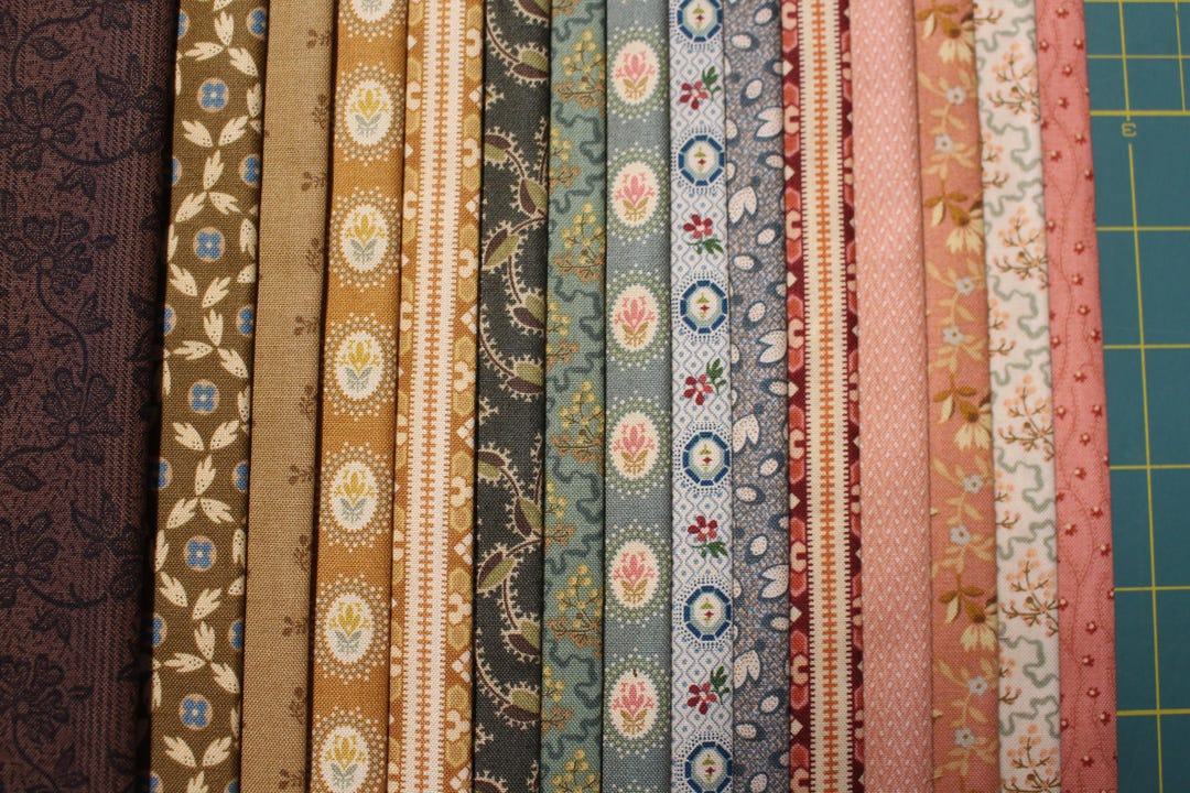 15 CIVIL WAR/REPRODUCTION 1/4 Yard (9x44") Quilt Fabric by Andover ...