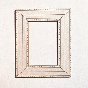 Cutout Frame Set. 5 Stylish Laser Cut Frames. Ornate Frames. Decorative ...