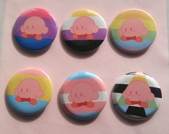 Kirby Buttons | Etsy