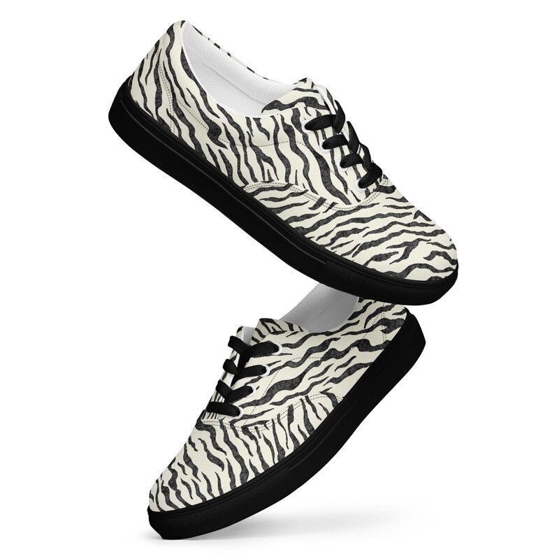 Zebra Print Shoes - Etsy