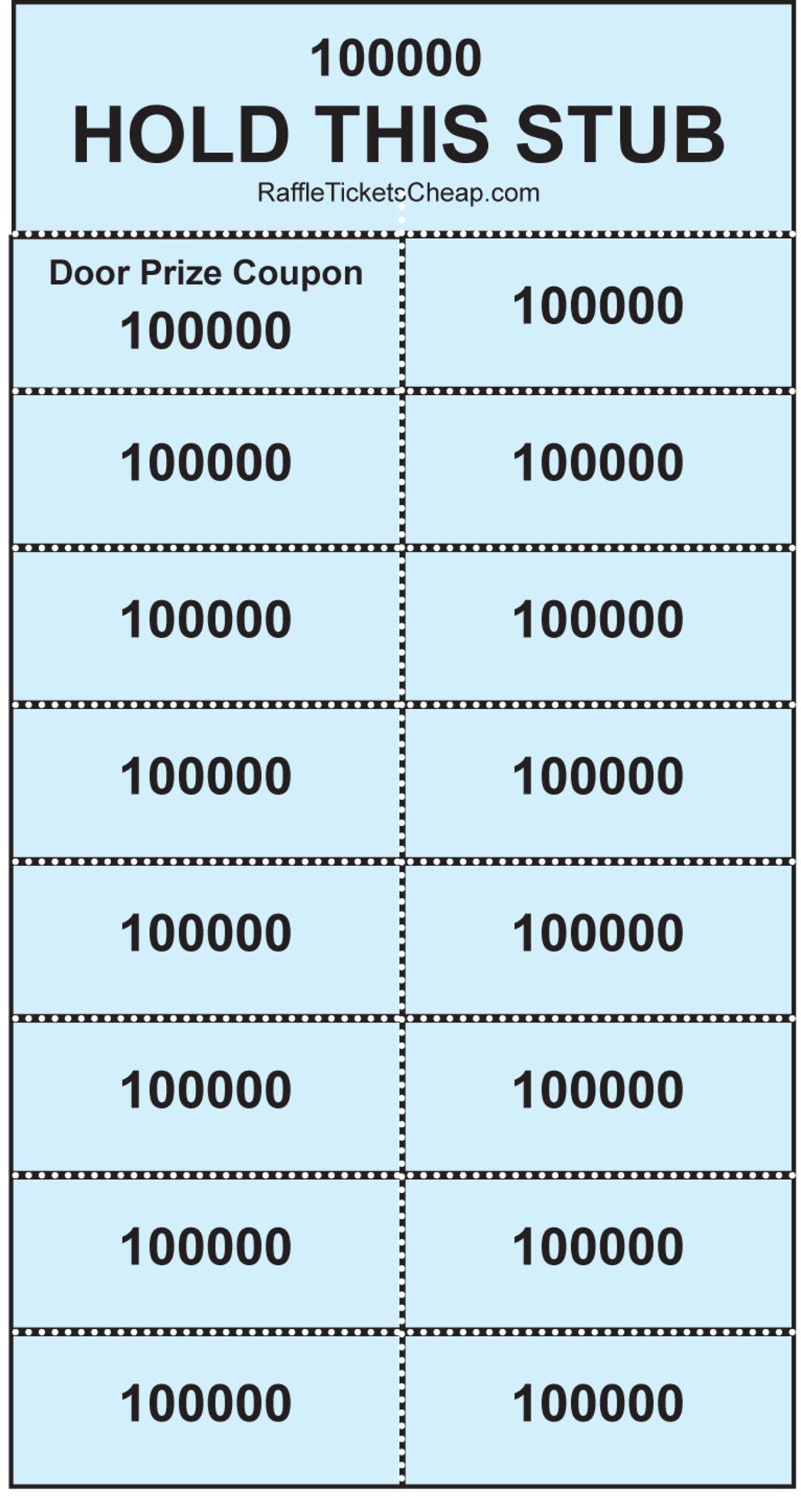 1000 Discount Chinese Auction (penny Sale) Tickets 15 Bid Numbers per ...