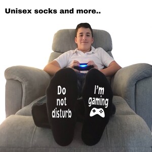 Gaming Socks for All. Funny Gamer Gift for Boy and Girl. All Sizes ...