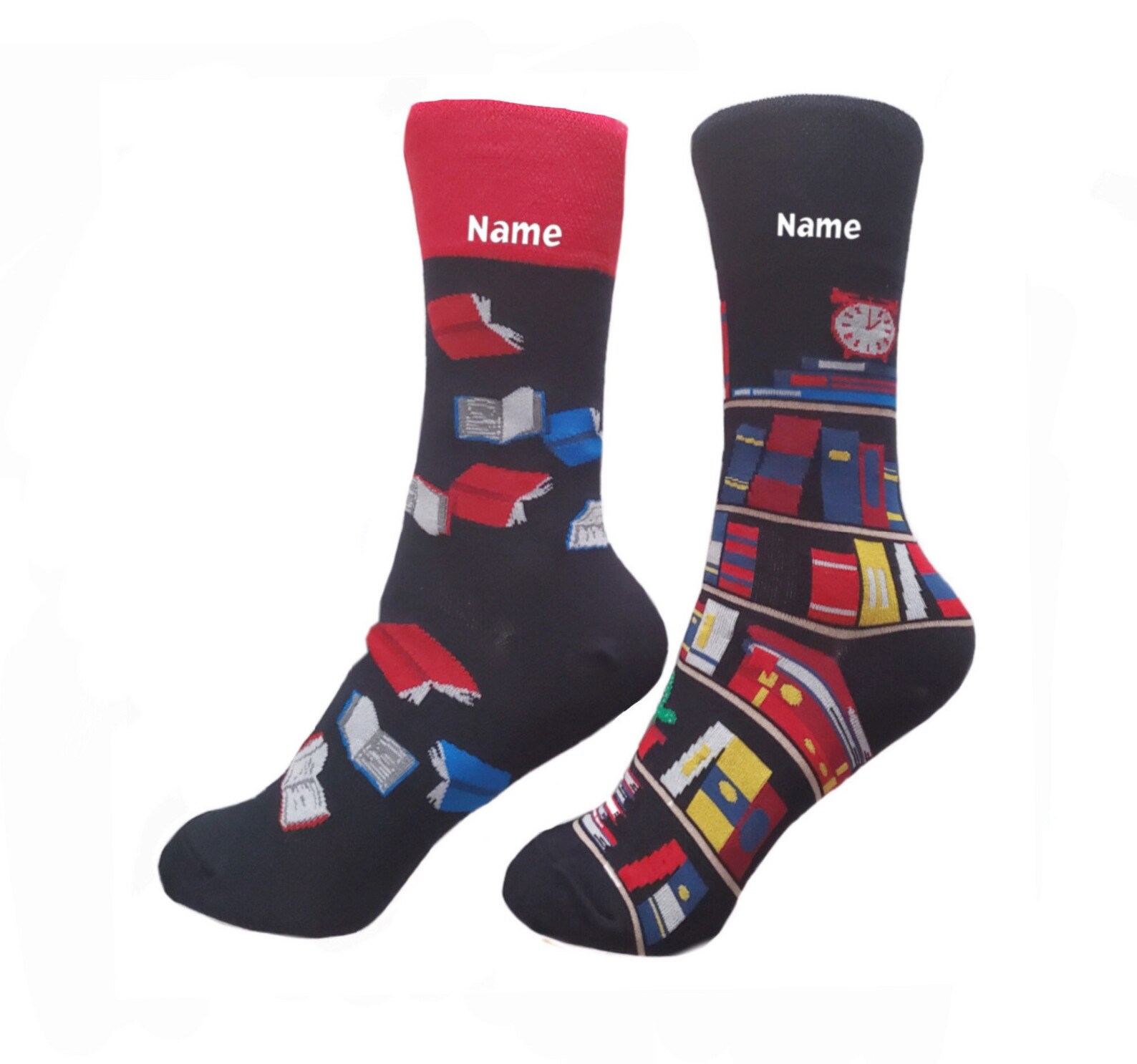 Book Lover Gift. Book Club Socks. Mismatched Socks. Love - Etsy