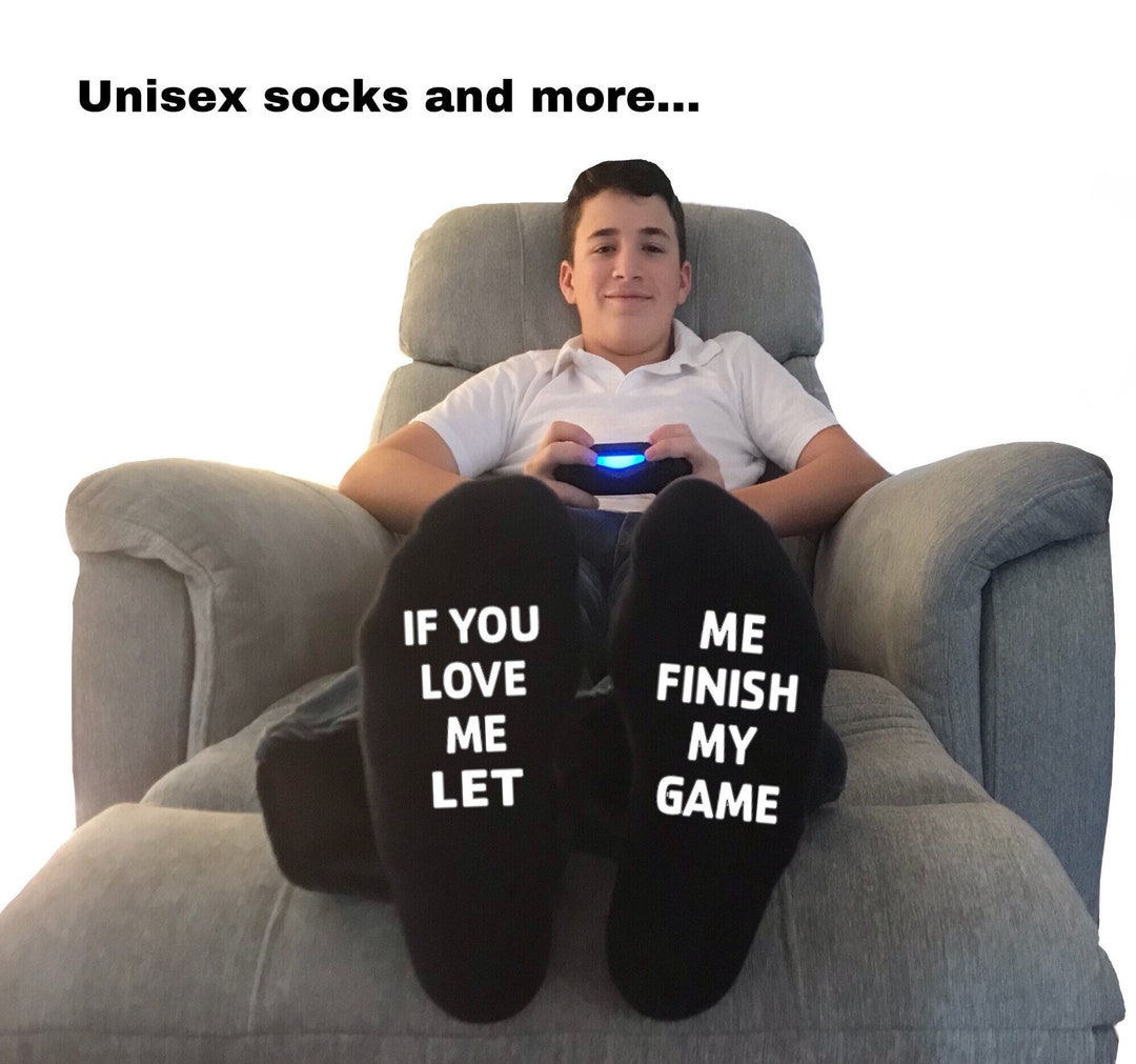 The BEST Variety of Gaming Socks for Boys or Girls. Variety of Designs ...