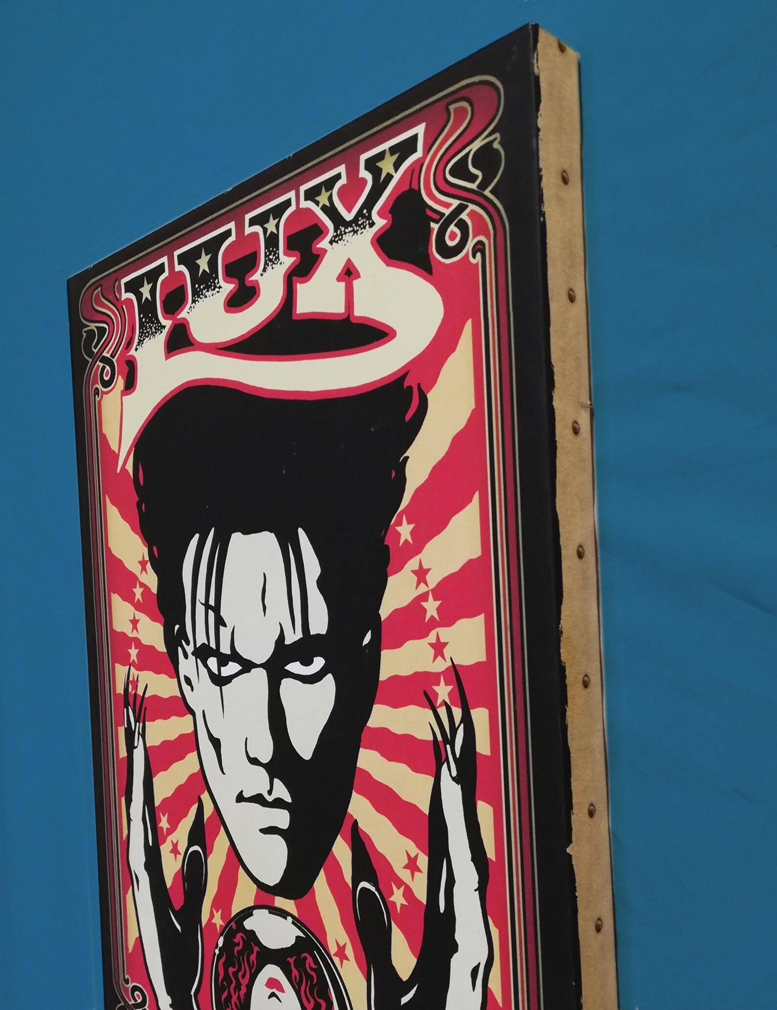 Vince Ray Canvas Print, Lux Interior and Poison Ivy the Cramps - Etsy