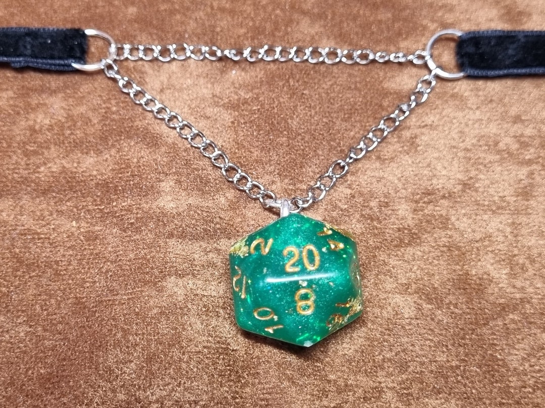 Green Magic Dnd Choker - Etsy