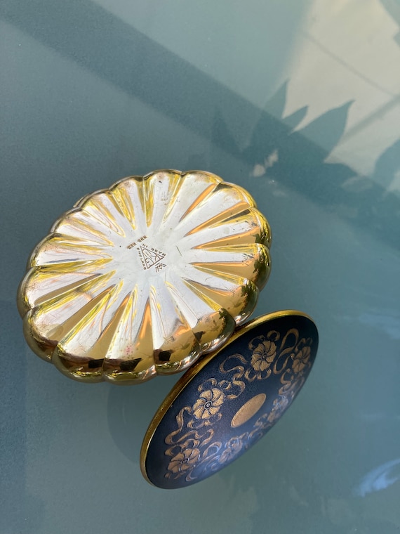 Vintage Brass Powder Compacts