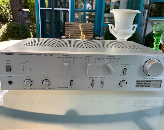 Technics Stereo Integrated Amplifier Technics SU-V 505 Integrated Amplifier, New Class A - Etsy