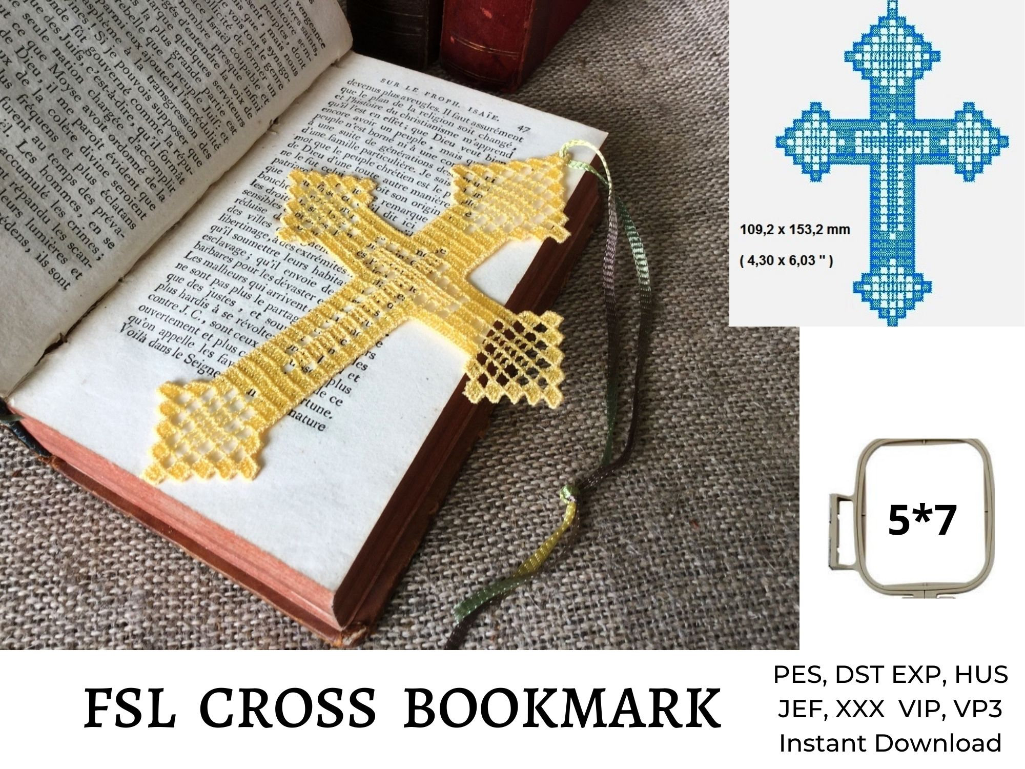 Free embroidery machine bookmark pes file downloads - adamscal