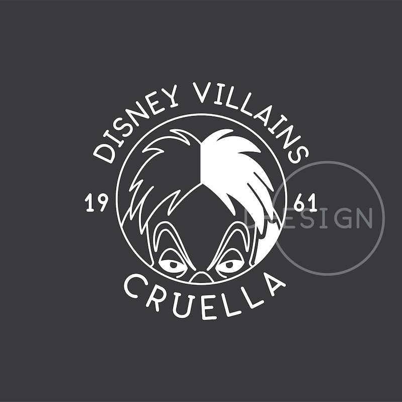 Cruella Svg - Etsy