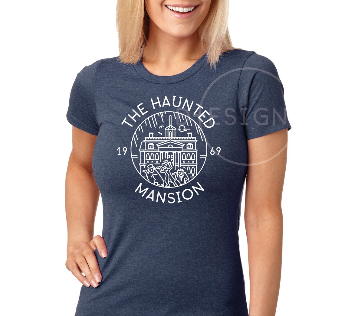 California Haunted Mansion Est. 1969 .svg, .eps, .png, .dxf Files - Etsy