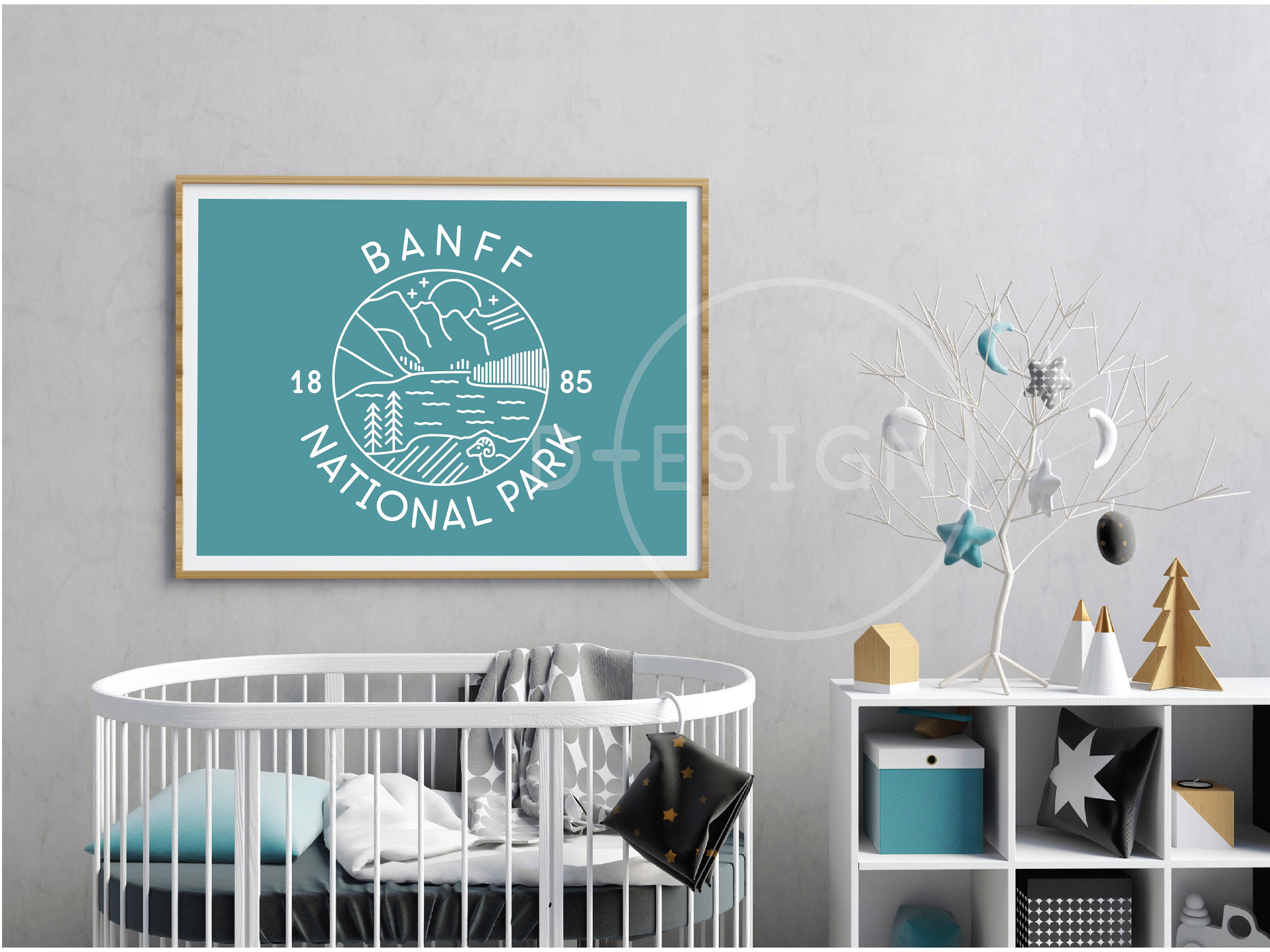Banff National Park Est. 1885 .svg File .dxf File .png File - Etsy Canada