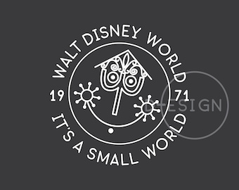 It's a Small World SVG Cutting File - Etsy