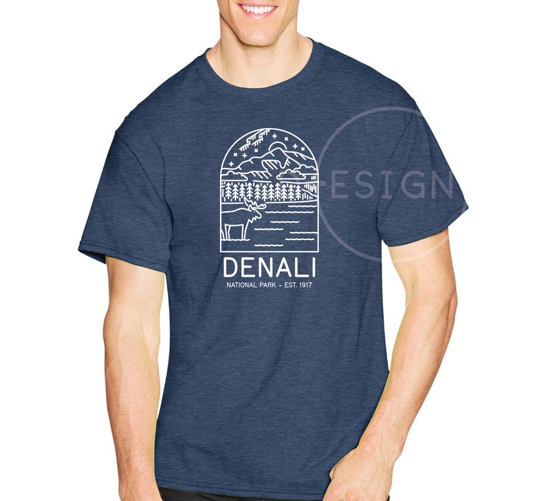 Denali National Park SVG DIY File (digital Download) - Etsy