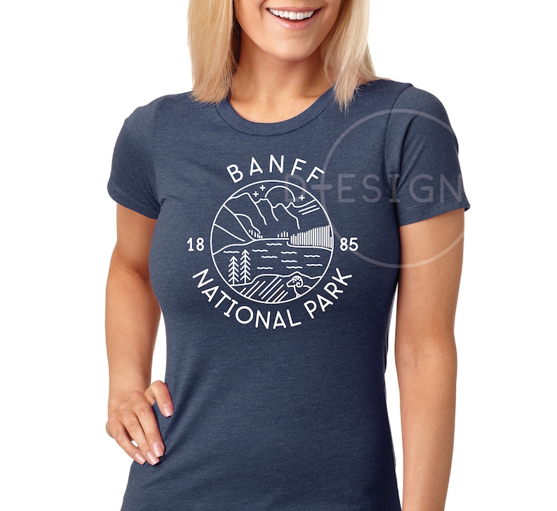 Banff National Park Est. 1885 .svg File .dxf File .png File - Etsy Canada