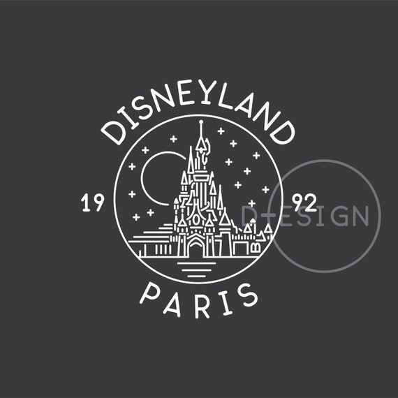 Paris Magic Park EST. 1992 .eps .svg .png .dxf Files | Etsy
