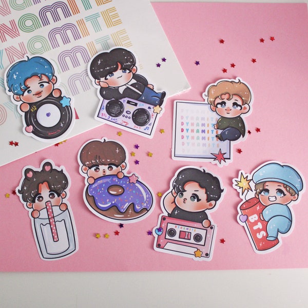 Bts Dynamite Sticker - Etsy