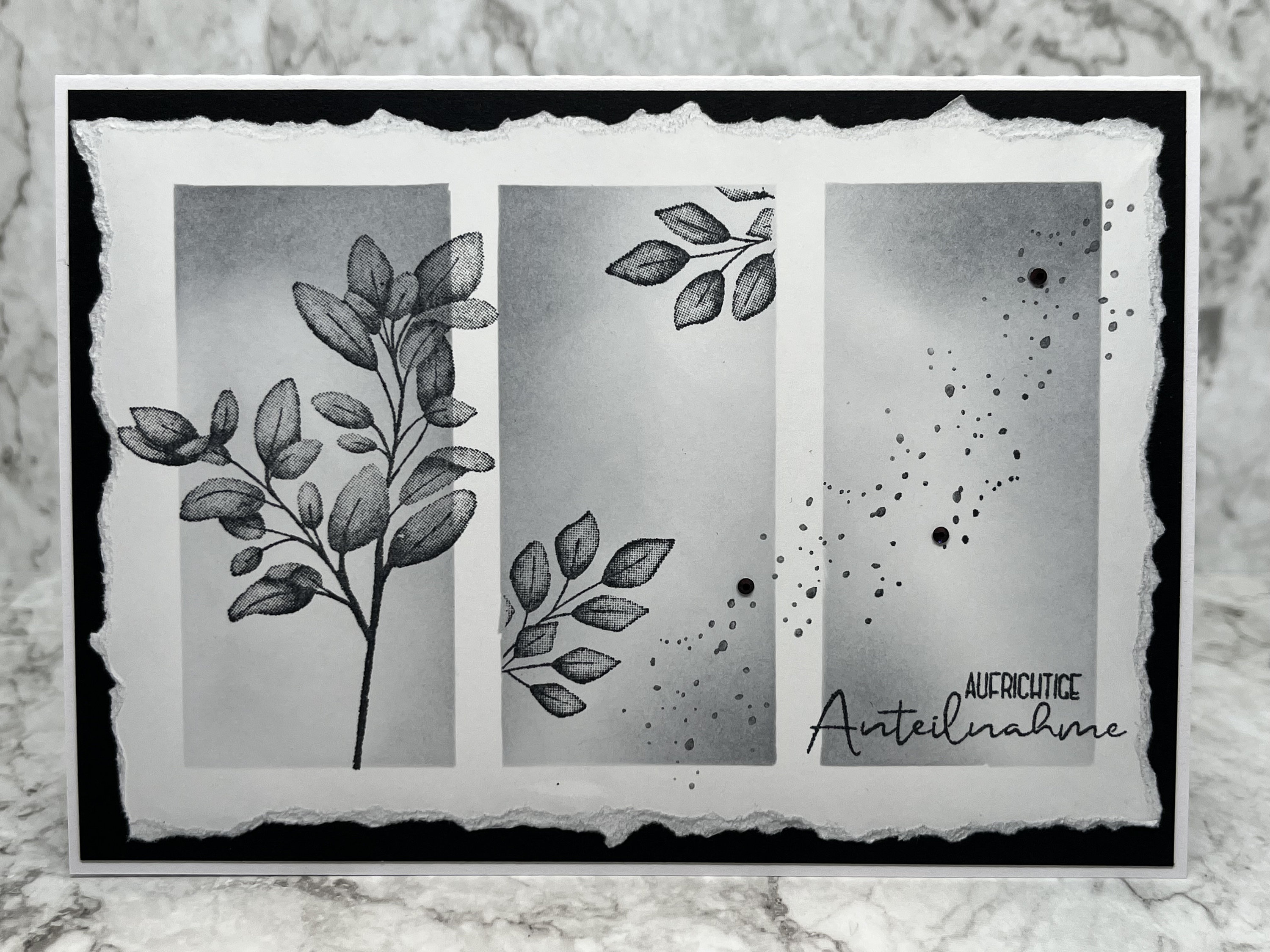 Funeral Card Sincere Sympathy Unique - Etsy