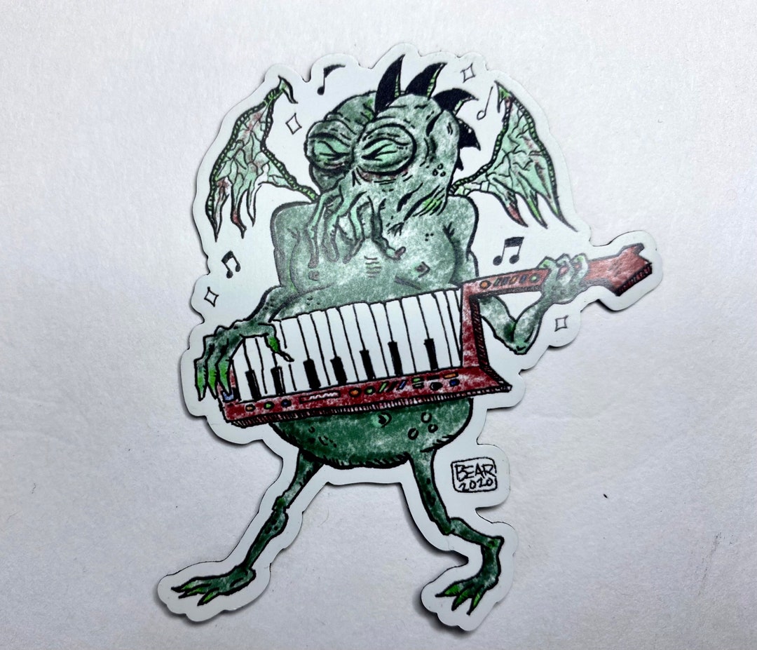 Cthulhu Keytar Magnet - Etsy