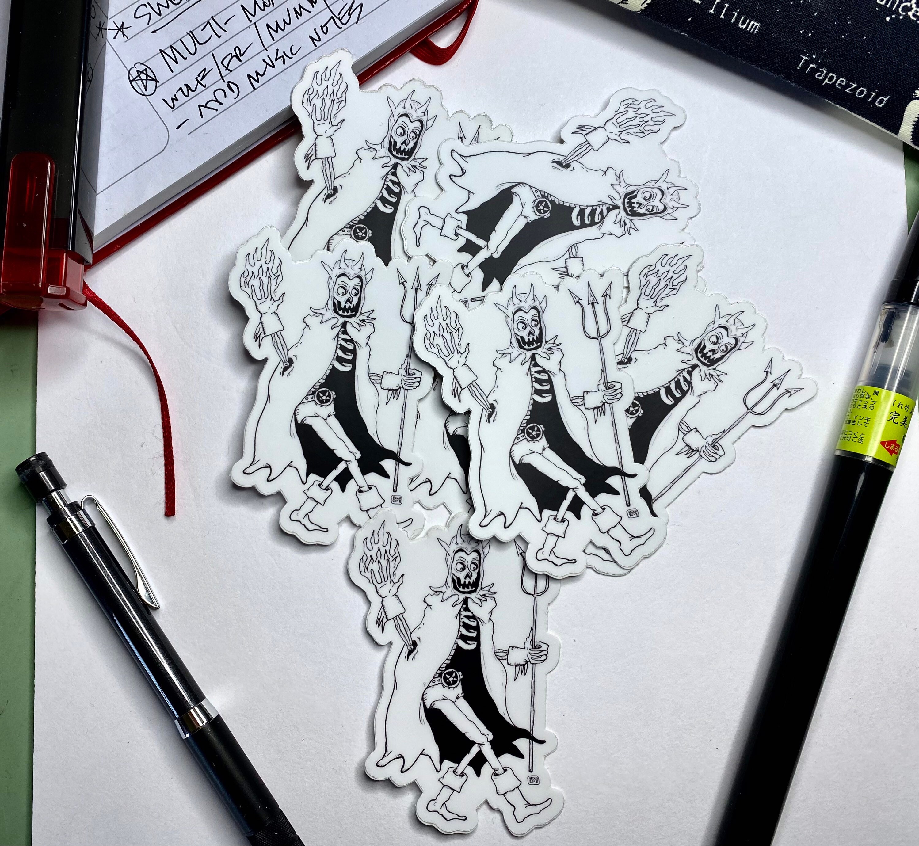 Skeleton Devil - Etsy