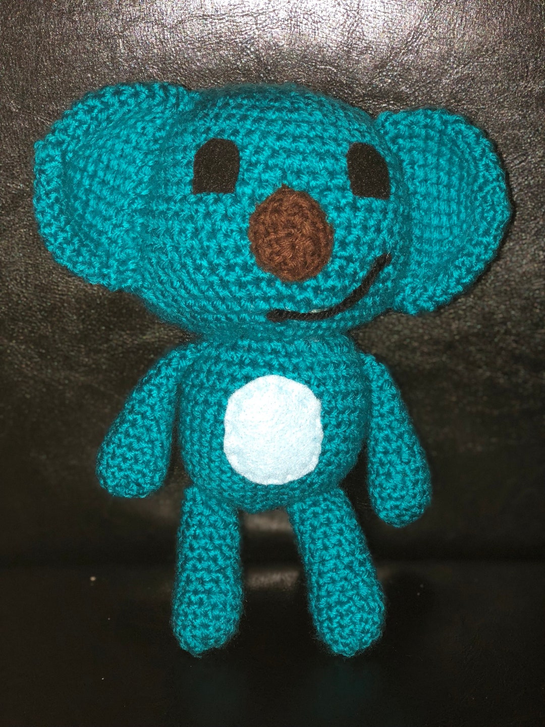 Cute Koby Koala Crochet Toy teal - Etsy