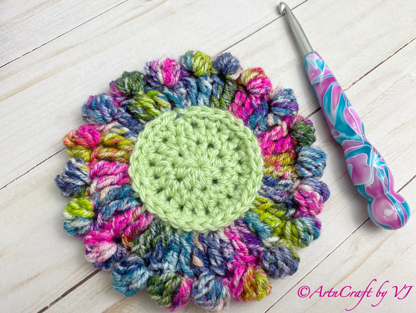 Bobble No Wobble Coaster PDF Pattern Crochet Pattern Mug - Etsy
