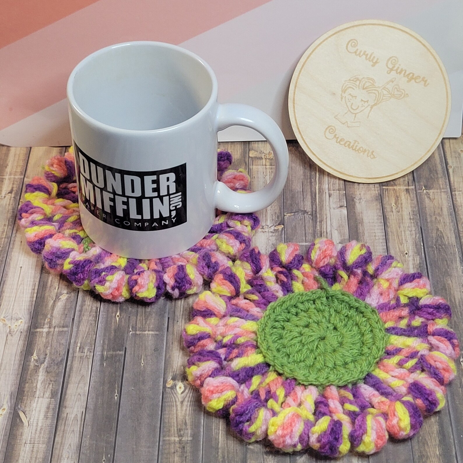 Bobble No Wobble Coaster PDF Pattern Crochet Pattern Mug - Etsy