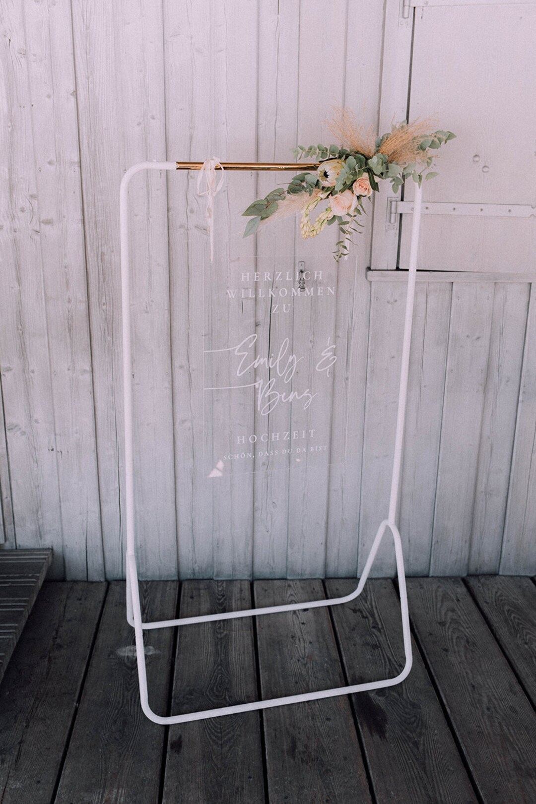 Acrylic Glass Shield Wedding - Etsy