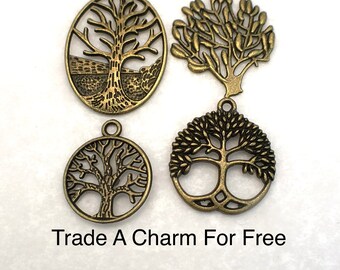 Tree of life charm | Etsy