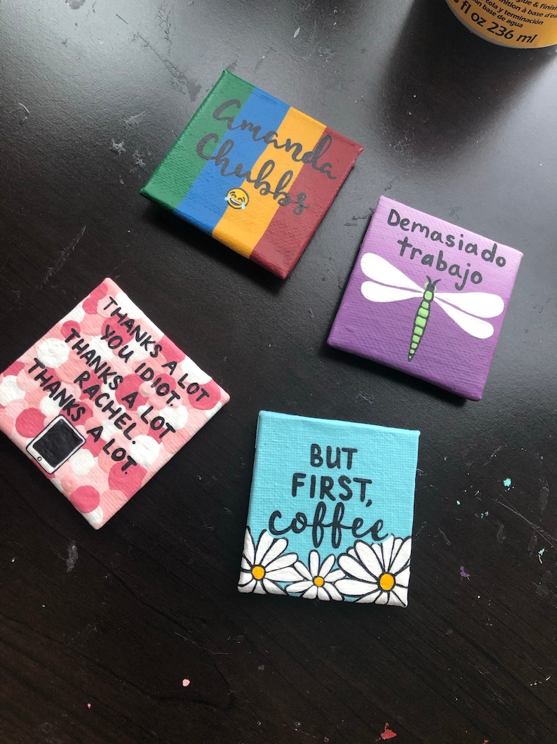 Custom Fridge Magnets 2x2 Fridge Magnets Magnets Mini - Etsy