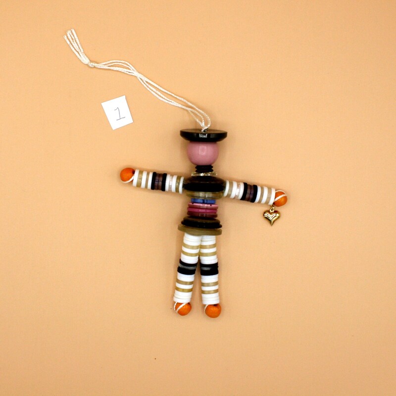 Button Doll - Etsy