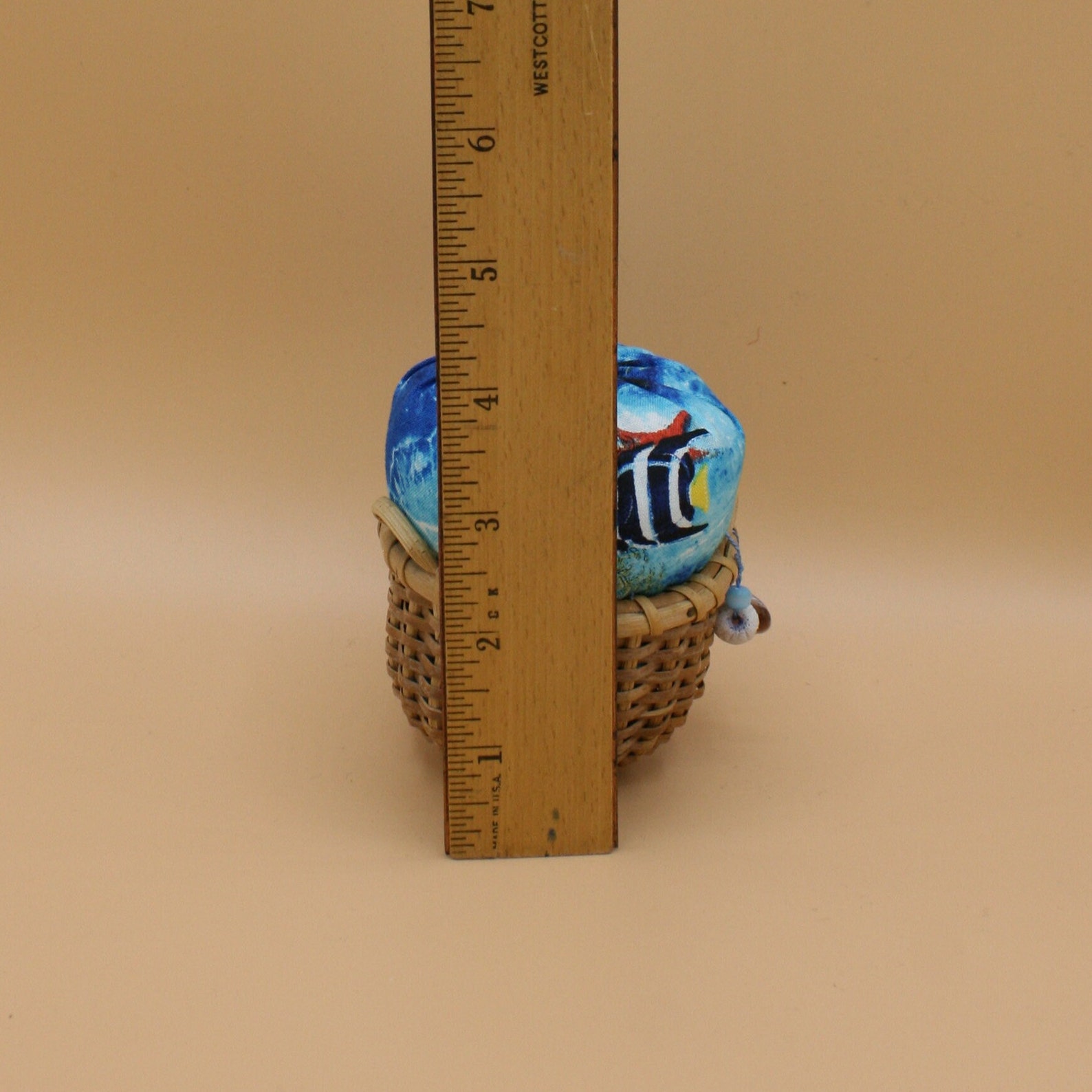 Small Nantucket Style Basket Pincushion Handmade Pin Cushion - Etsy