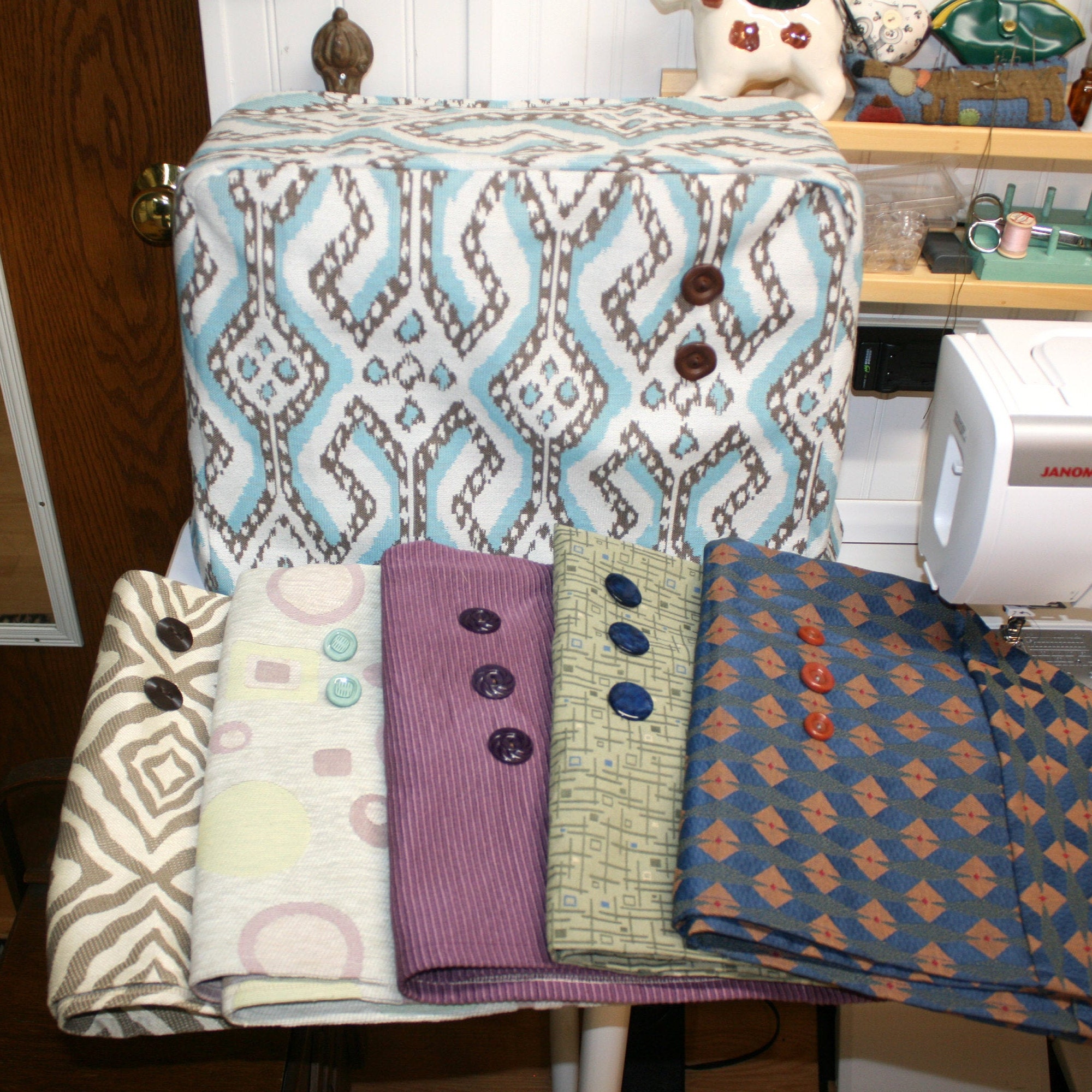 Standard 17lx8wx13h Sewing Machine Dust Cover Portable - Etsy