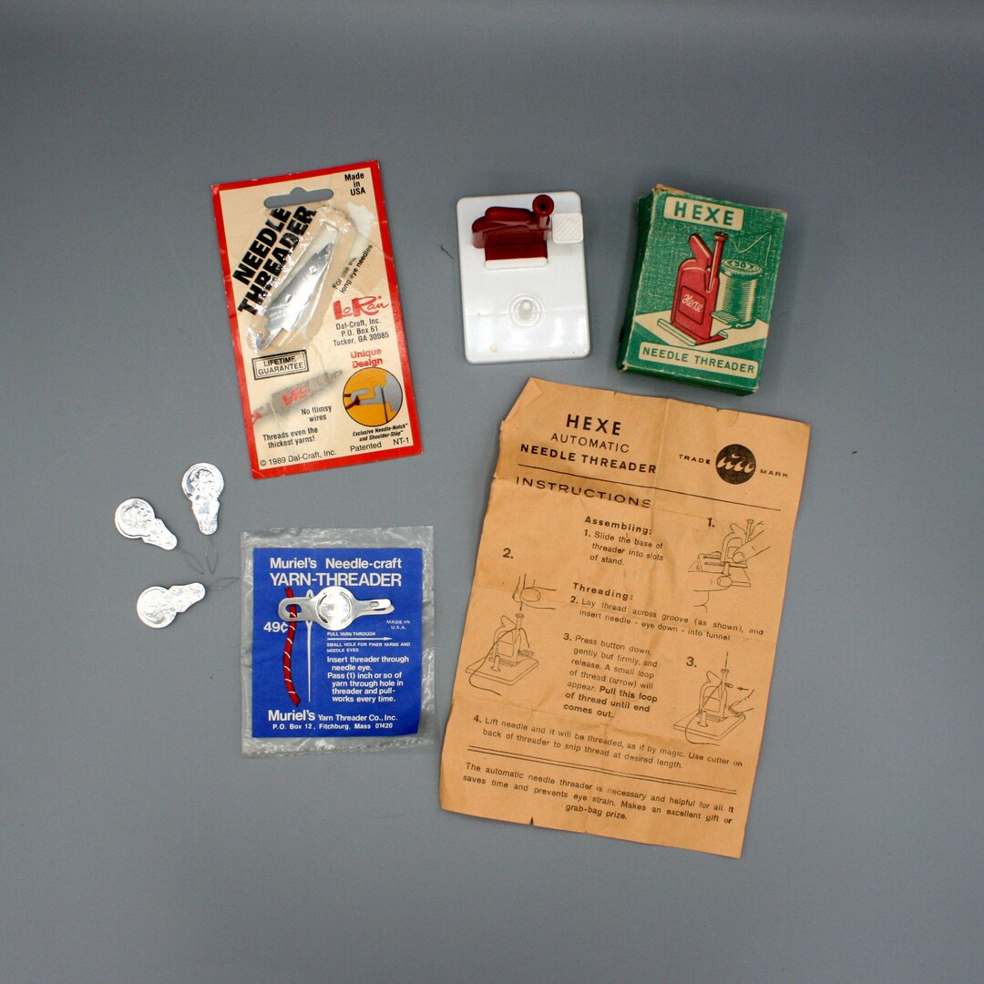 Needle Threaders Vintage Hexe Threader Lo Ran Threader - Etsy