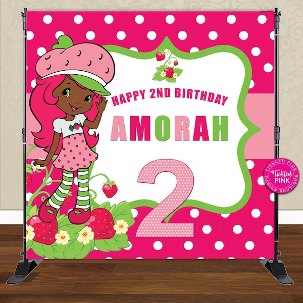 Strawberry Shortcake Decorations Birthday - Etsy