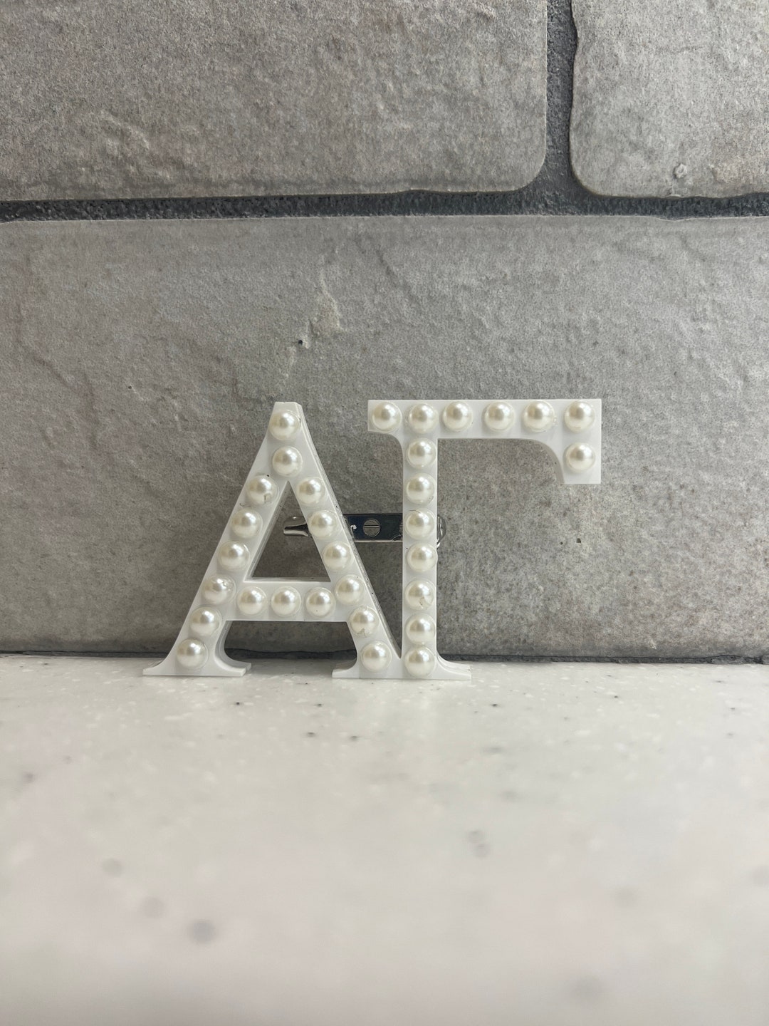 Custom Greek Letter Sorority Chapter Pin - Etsy