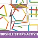 Popsicle Sticks Activity for Toddlers. Popsicle Sticks Shapes Game ...