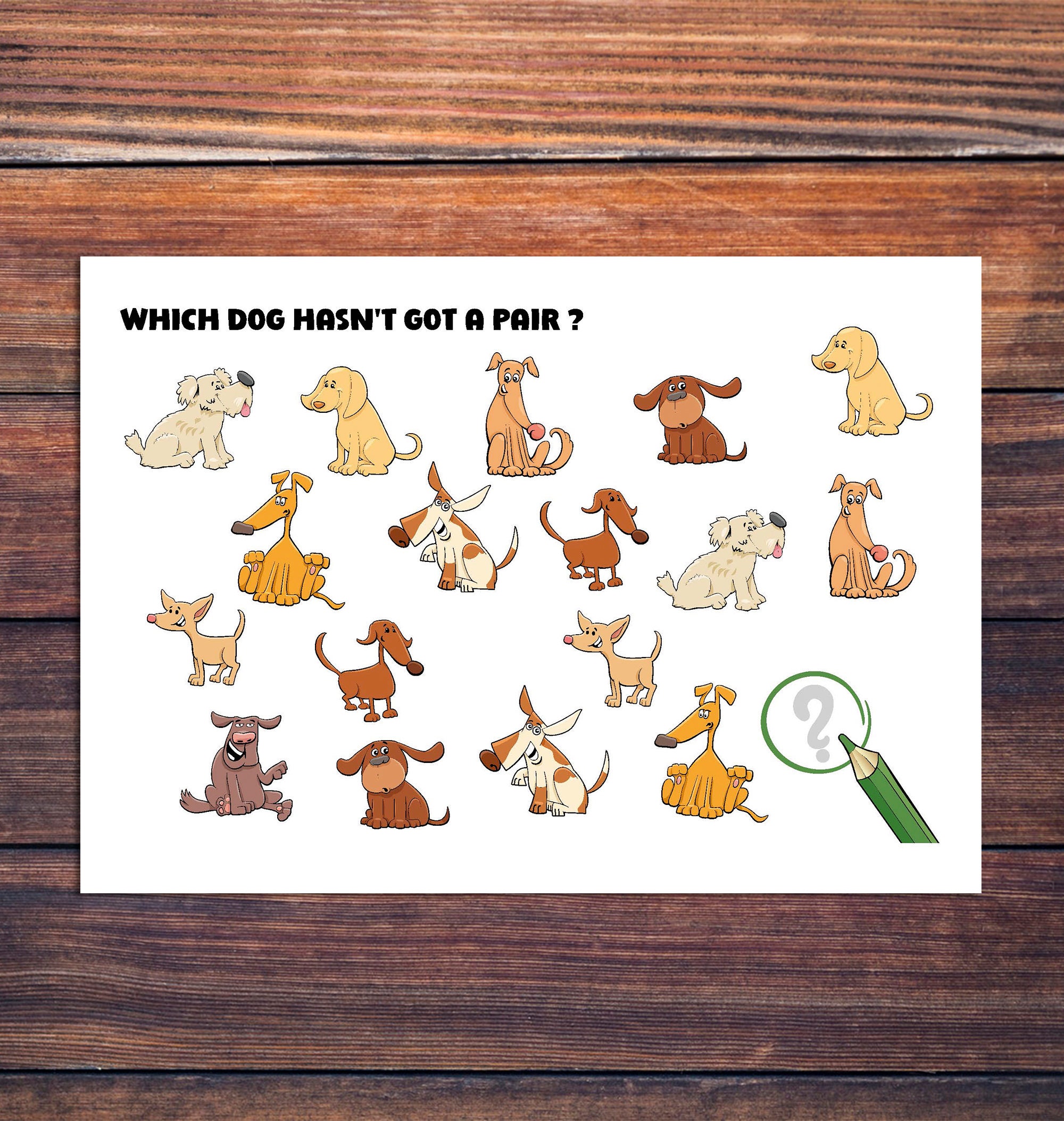 Cats and Dogs Activities for Toddlers. Worksheet Activities for ...