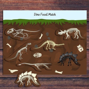 Dinosaur Preschool Busy Book Printable. Learning Binder Worksheets for ...