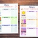 Kids Editable Daily Chore Chart. School Checklist Schedule Printable ...