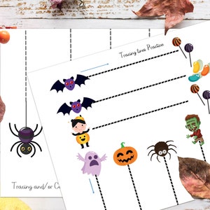 Halloween Busy Book Printable Toddler Learning Book Fall Quite Book ...