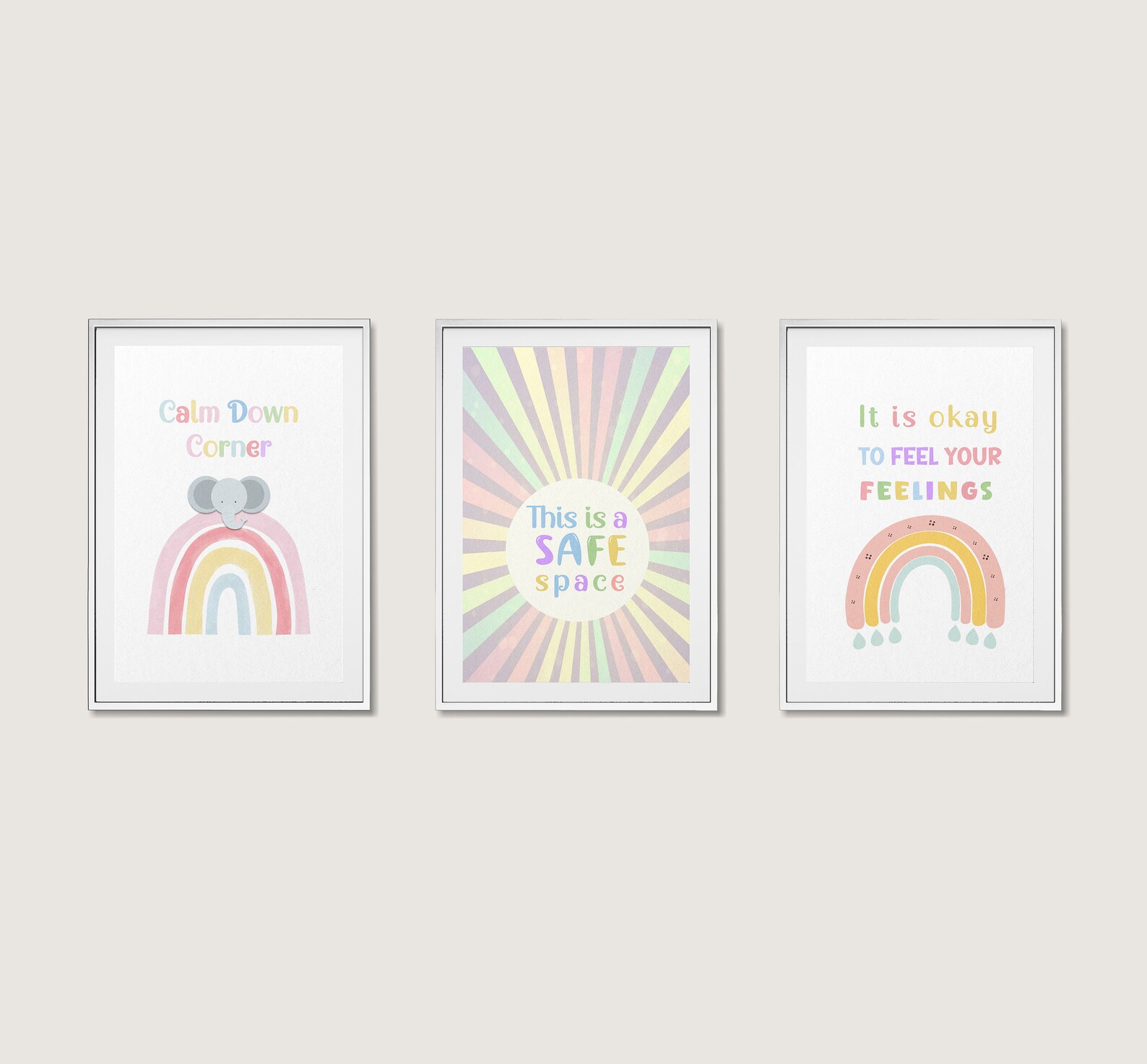 Calm Down Corner Kit Star. Calming Strategies for Kids. Emotional ...