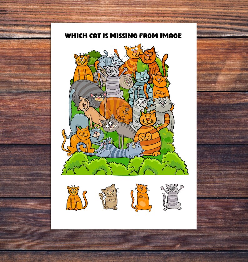 Cats and Dogs Activities for Toddlers. Worksheet Activities for ...