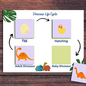 Dinosaur Preschool Busy Book Printable. Learning Binder Worksheets for ...